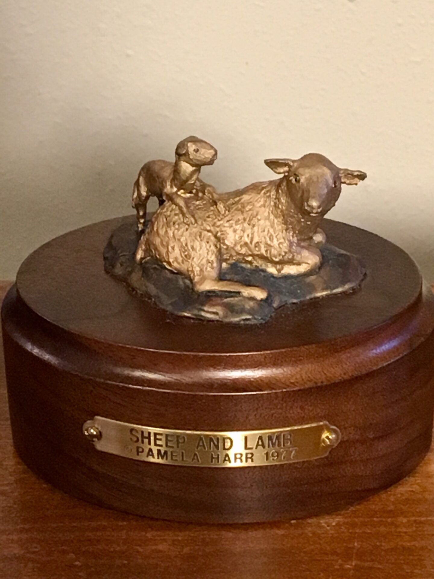 Guard Dog and Sheep & Lamb by Pamela Harr