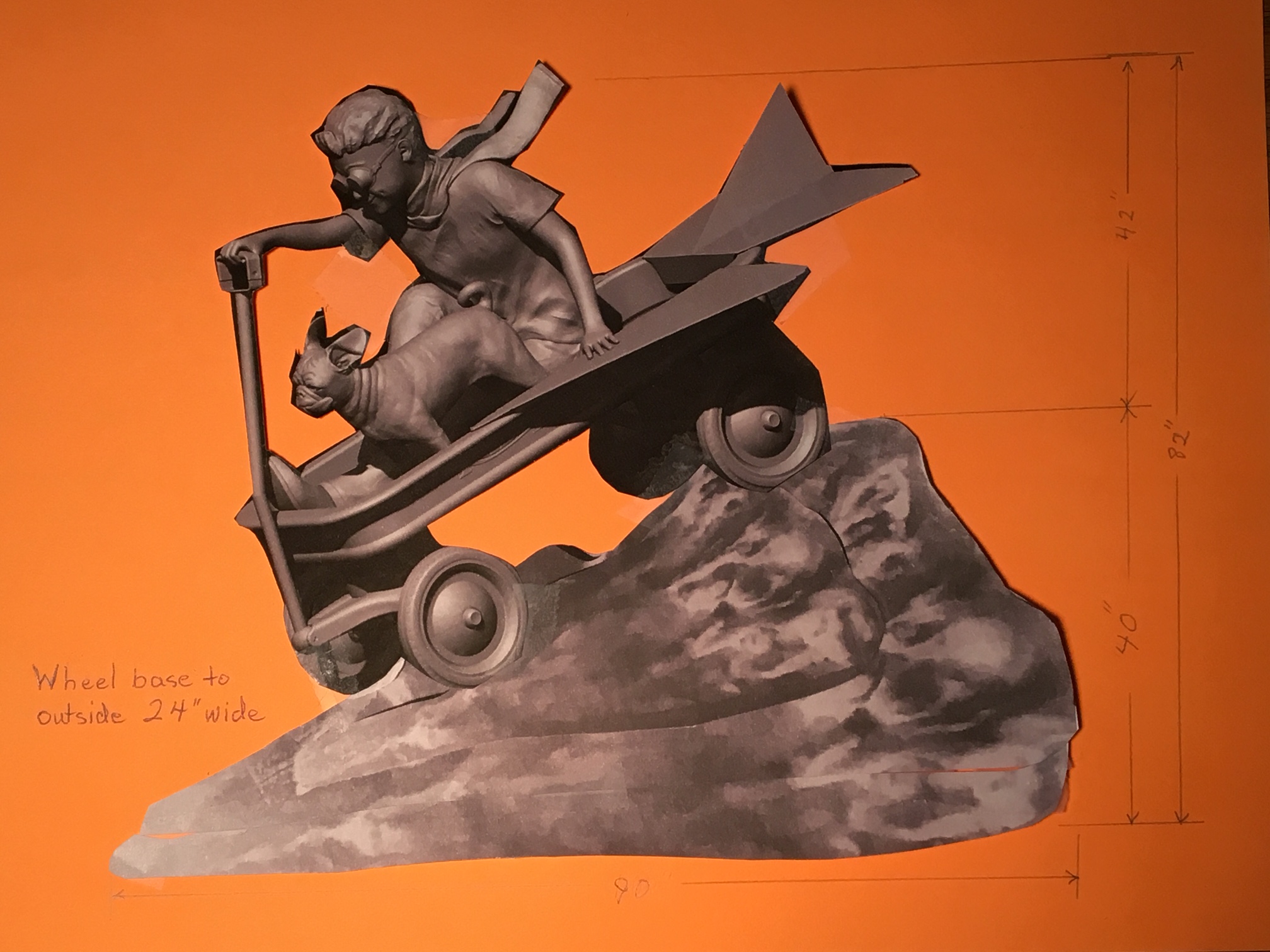 Glendive Sculptures - Bridger Bronze Gallery