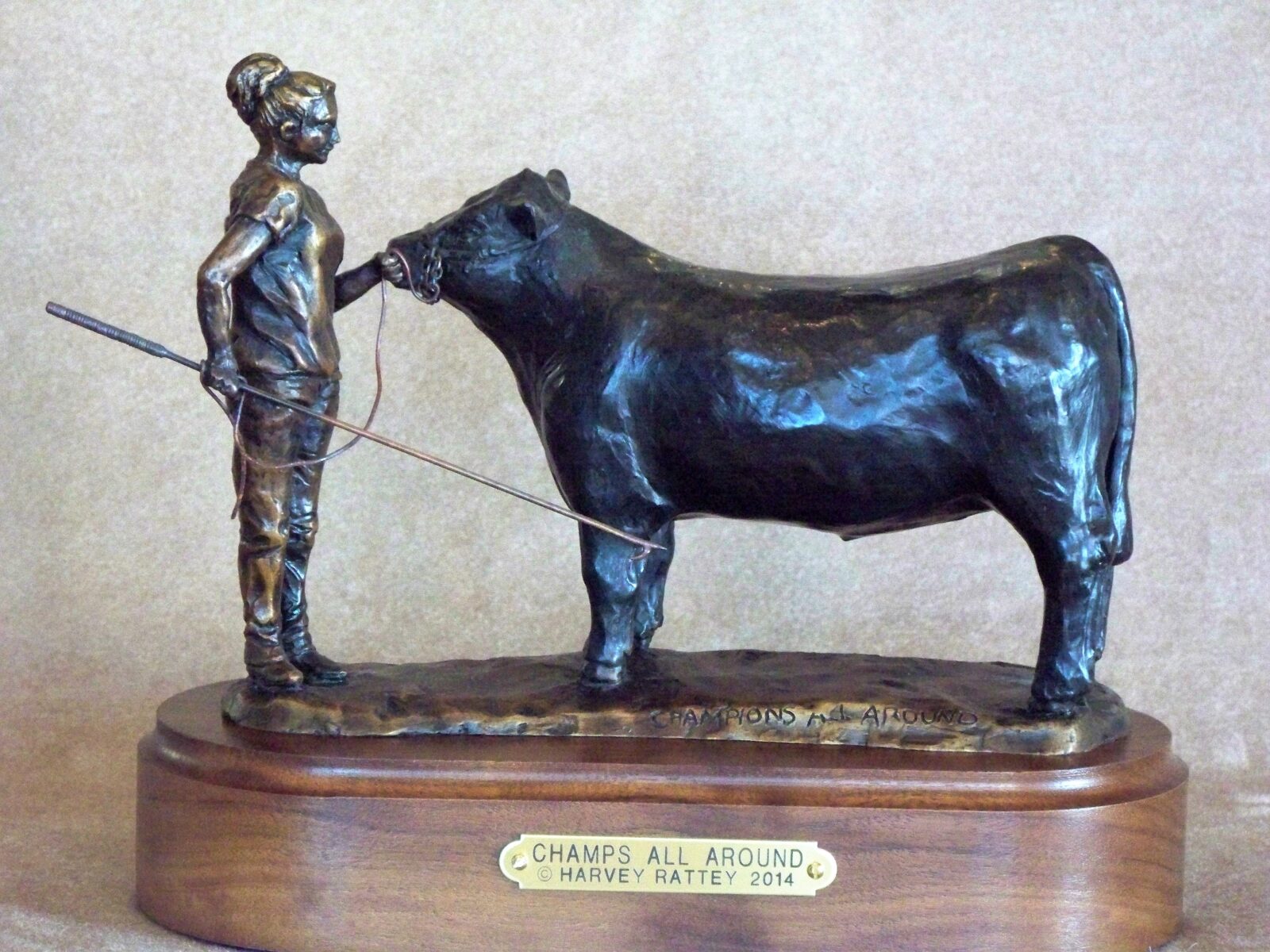 Champs All Around by Harvey Rattey